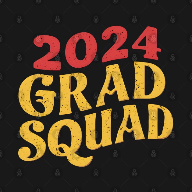 2024 graduation Squad - 2024 Grad Squad - T-Shirt | TeePublic