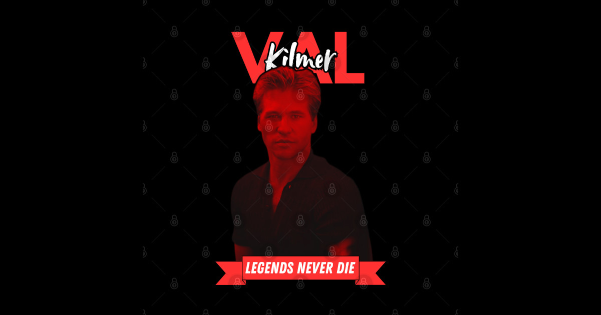 Val Kilmer / Retro Style - Val Kilmer - Sticker | TeePublic