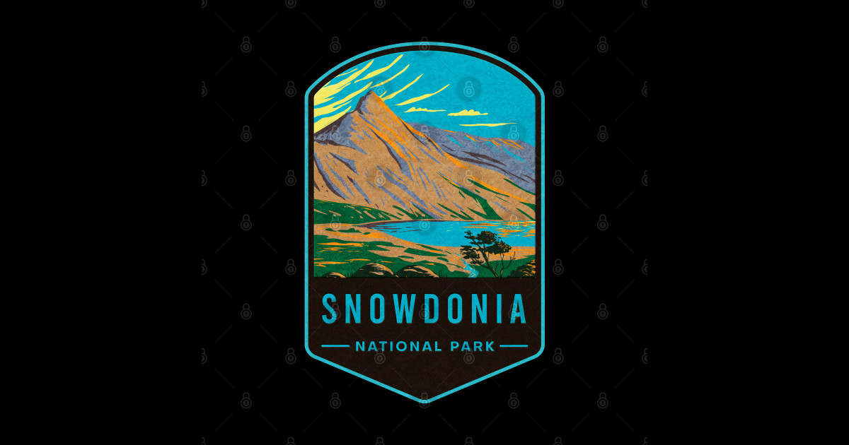 Snowdonia National Park - Snowdonia National Park - Sticker | TeePublic