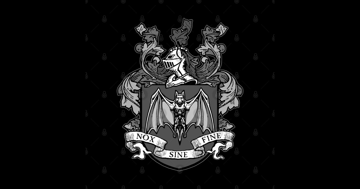 Bat Crest - Bat - Sticker | TeePublic