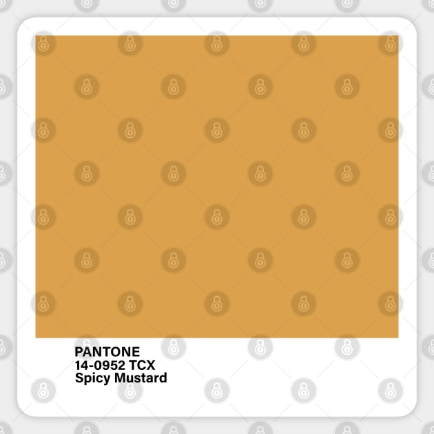 honey mustard color pantone