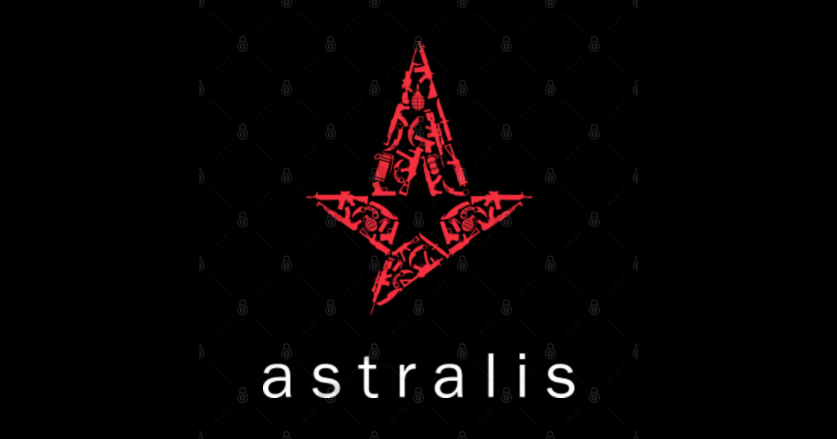 Astralis logo - Csgo - Sticker | TeePublic