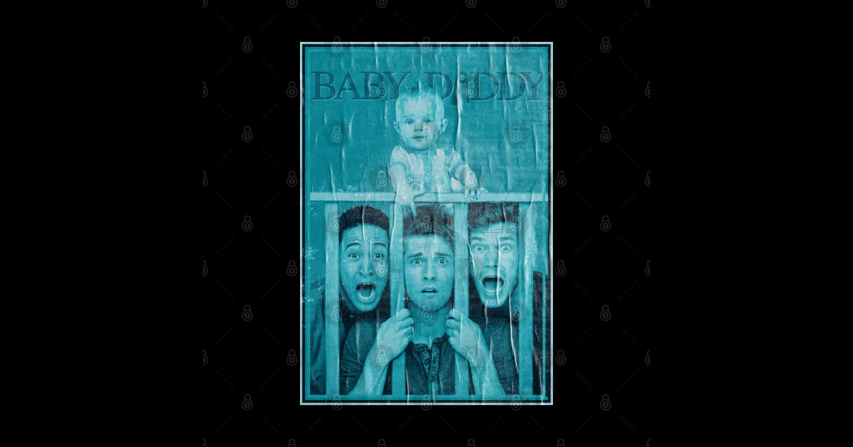 Baby Daddy /// Vintage Faded Style Fan ART - Baby Daddy - Sticker ...
