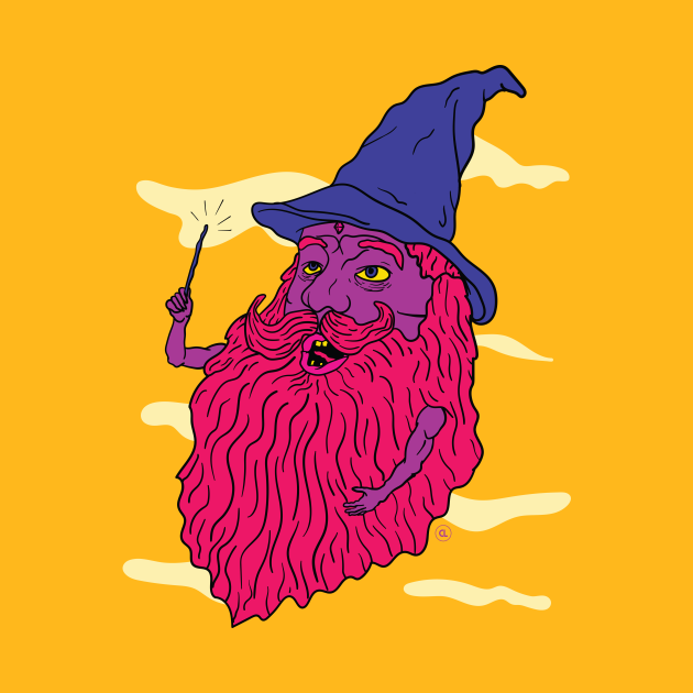 Wizzy Wizard - Wizard - T-Shirt | TeePublic