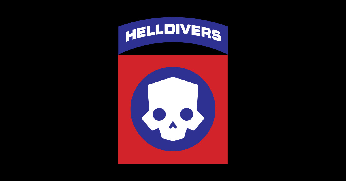 Helldivers Logo Patch - Helldivers - Sticker | TeePublic