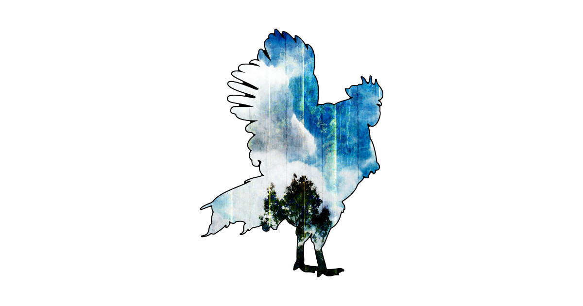 Sky Chicken - Chicken - T-Shirt | TeePublic