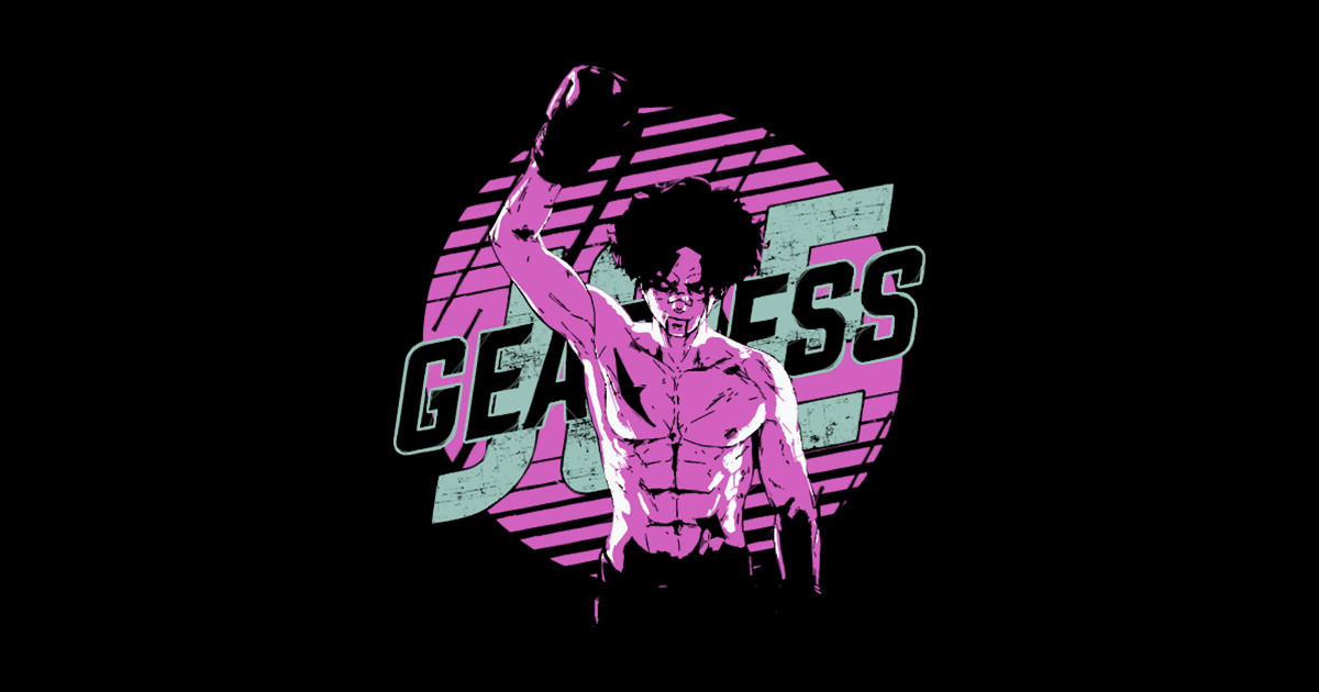 Gearless Joe Megalo Box anime Retro - Megalo Box - Posters and Art ...