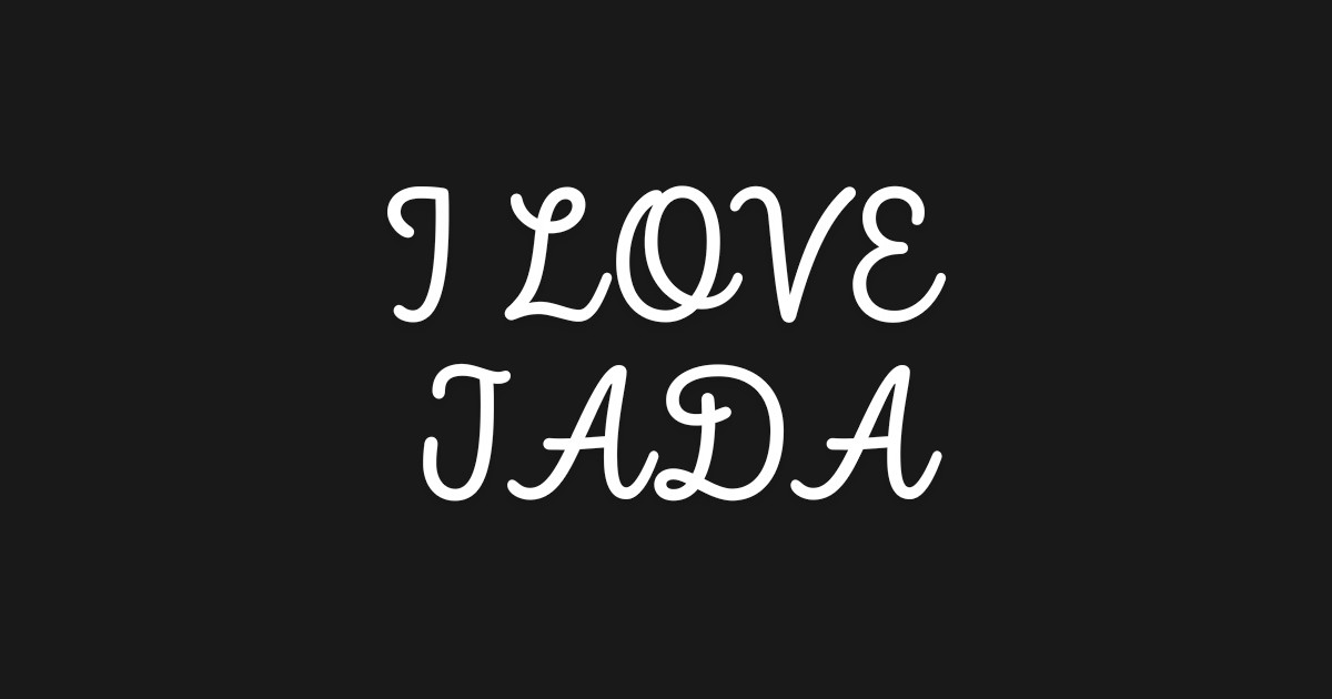 I LOVE JADA - Jada Fire - Long Sleeve T-Shirt | TeePublic