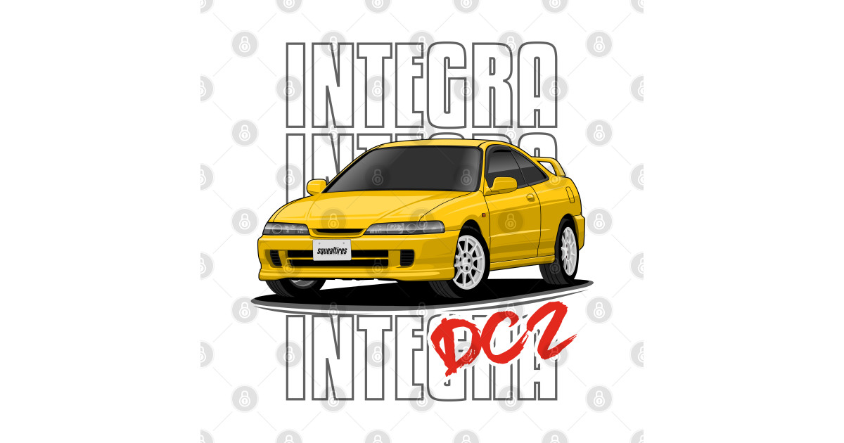 Integra DC2 Type R - Integra Type R - T-Shirt | TeePublic