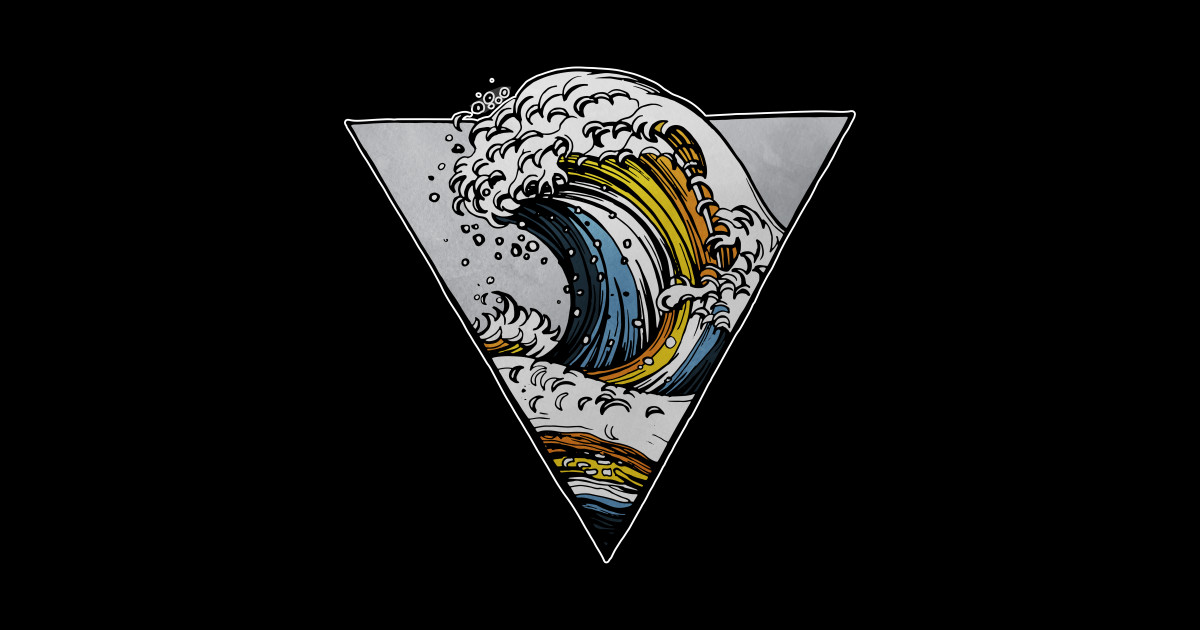 Aroace Ocean Wave - Aroace - Posters and Art Prints | TeePublic