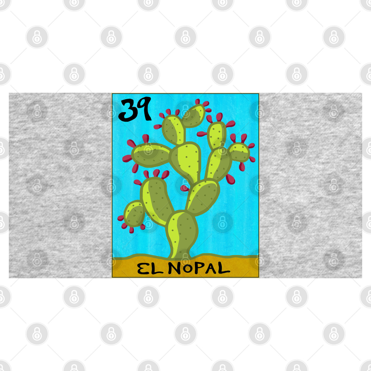 El Nopal - Loteria - Hoodie | TeePublic