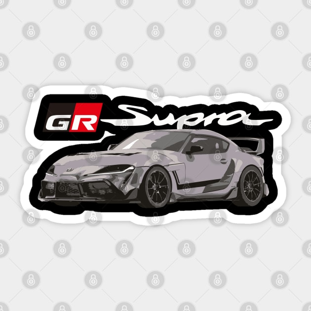 Toyota GR A90 Supra 3000GT - Supra - Sticker | TeePublic