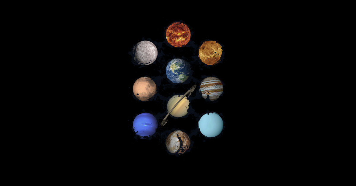 Solar System - G Force - Sticker | TeePublic