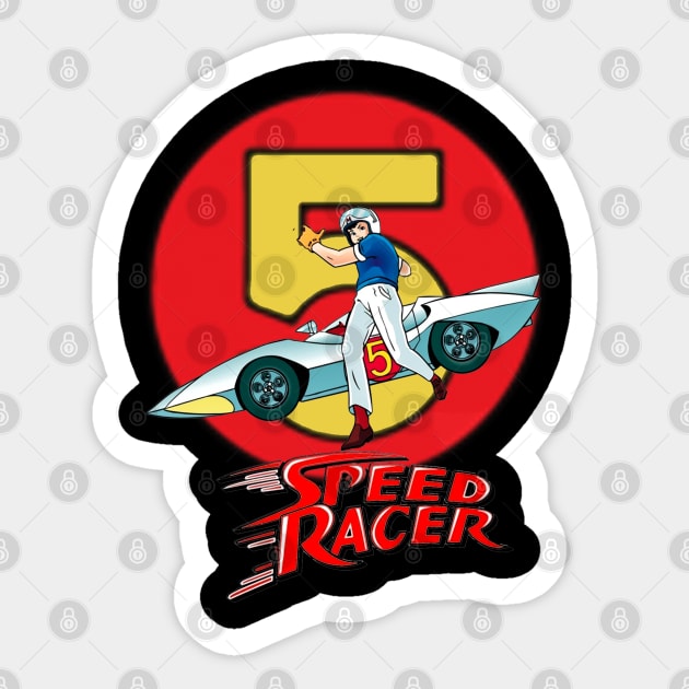 SPEED RACER MACH 5 - Speed Racer - Sticker | TeePublic
