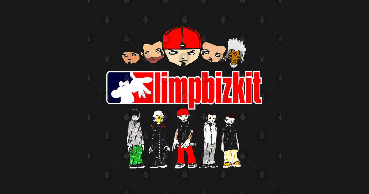 Limp Bizkit Cartoons - Limp Bizkit - T-Shirt | TeePublic