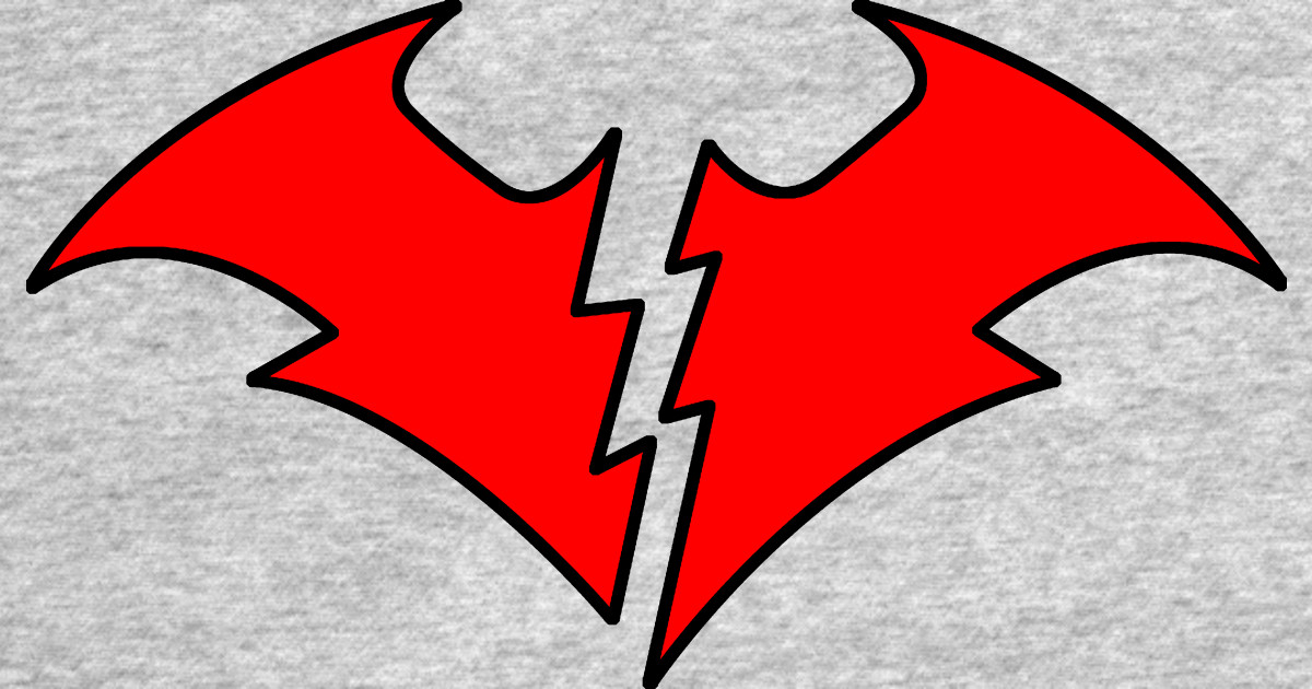 Red Death Metal Emblem V3 - Dc - T-Shirt | TeePublic