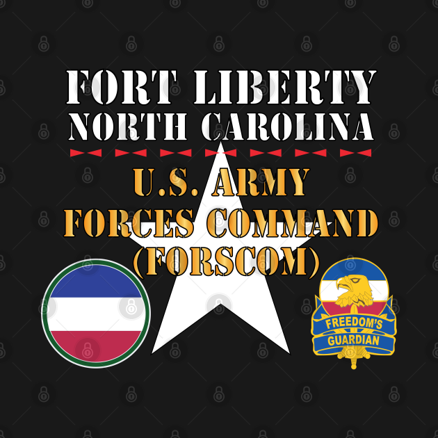 Fort Liberty North Carolina - US Army Forces Command (Forscom) SSI ...