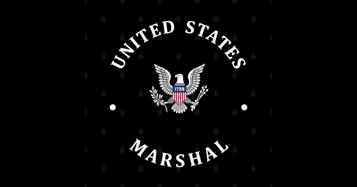 US. MARSHALS - Us Marshals - Sticker | TeePublic