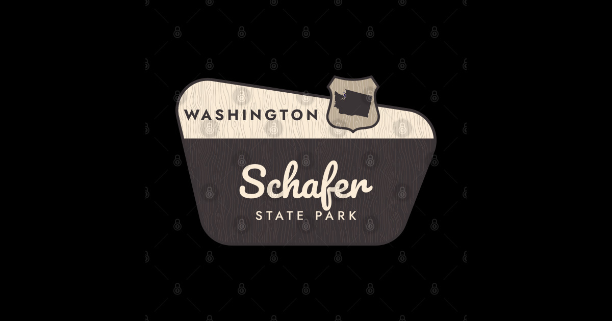 Schafer State Park Washington Welcome Sign - Schafer State Park ...