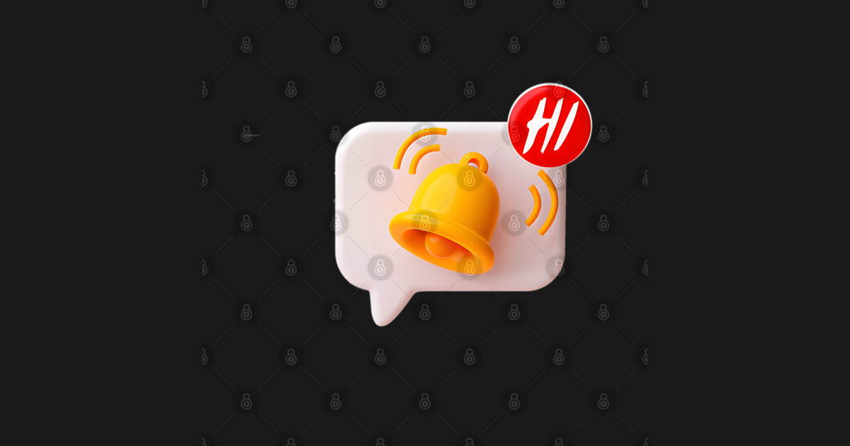 Say Hi - Custom Printed - T-Shirt | TeePublic