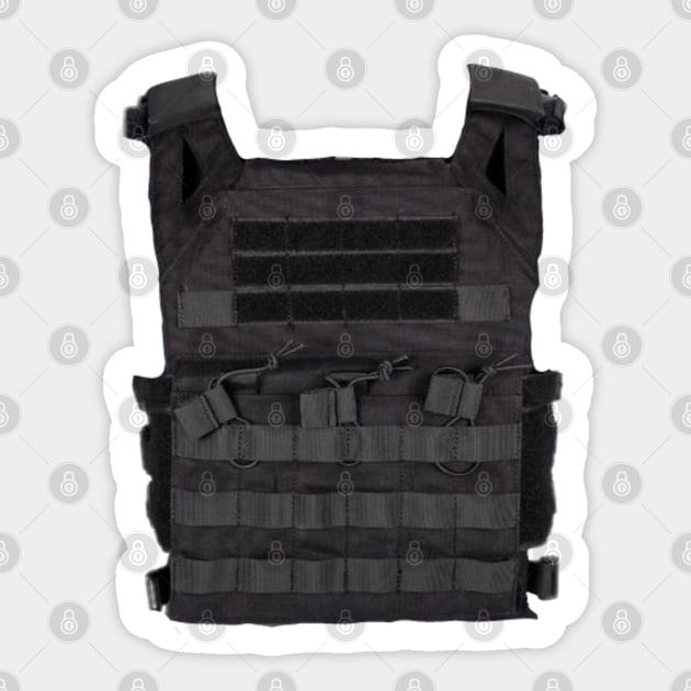TACTICAL VEST - Tactical - Sticker | TeePublic