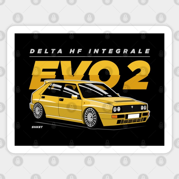 Lancia Delta Integrale - Lancia - Sticker | TeePublic