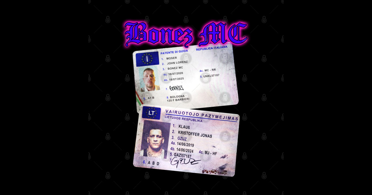 Identity Card Rapper - Bonez Mc - Phone Case | TeePublic
