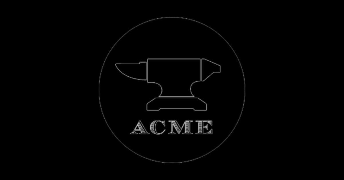Acme logo - Acme - Sticker | TeePublic