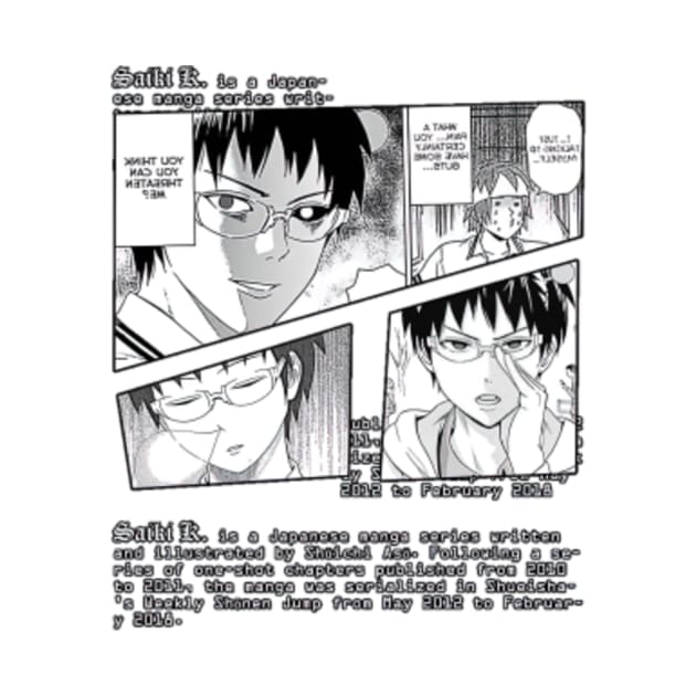 Kusuo Saiki The Disastrous Life of Saiki K Saiki Kusuo no Sainan Manga ...