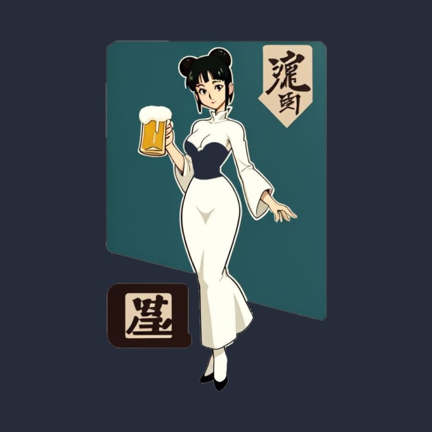 Anime Beer - Beer Lover Gift - T-Shirt | TeePublic