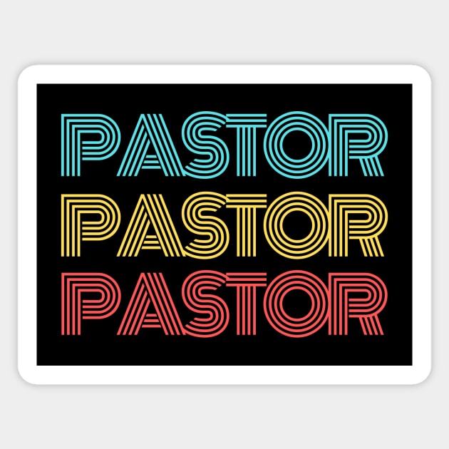 Pastor | Christian - Pastor - Sticker | TeePublic