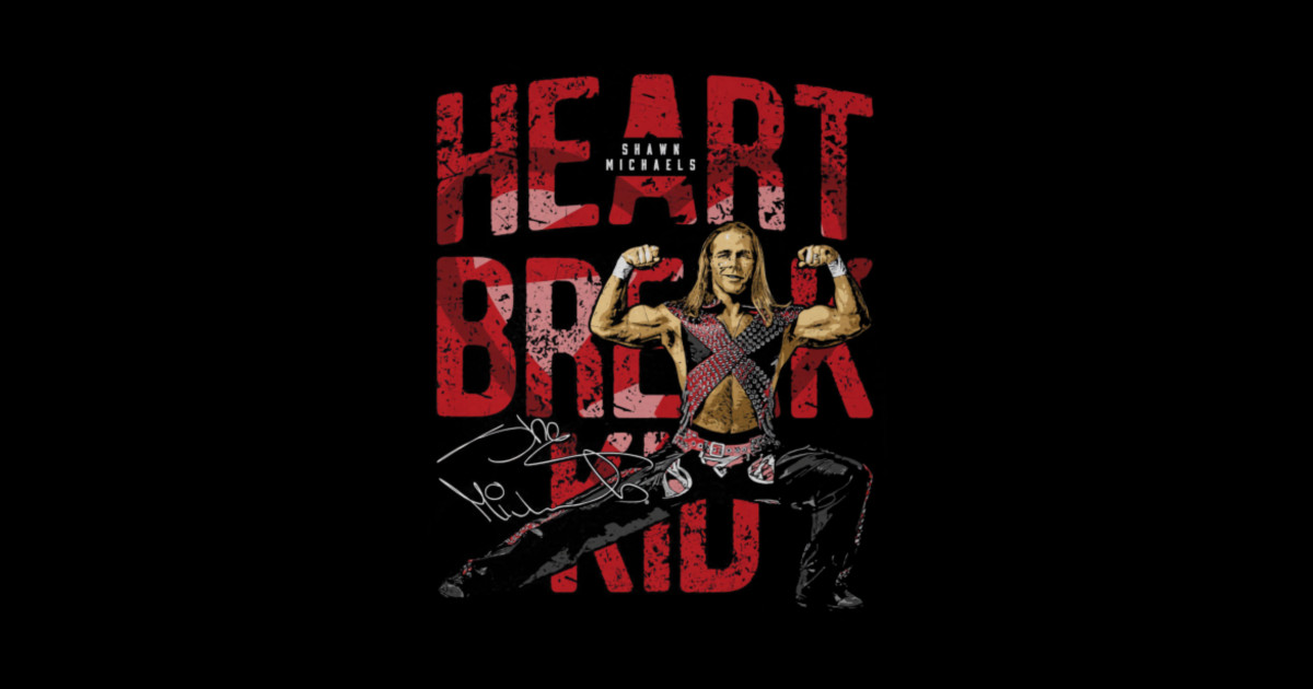 Shawn Michaels Heartbreak Kid - Shawn Michaels - Sticker | TeePublic
