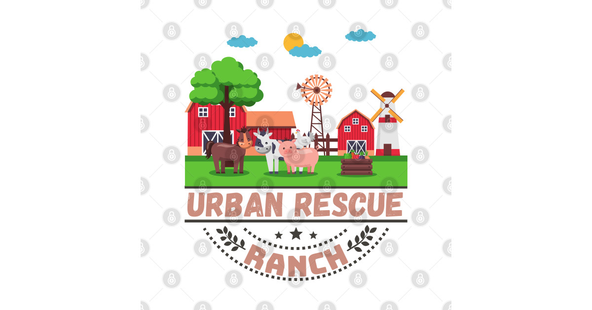 Urban Rescue Ranch - Ranch - T-Shirt | TeePublic