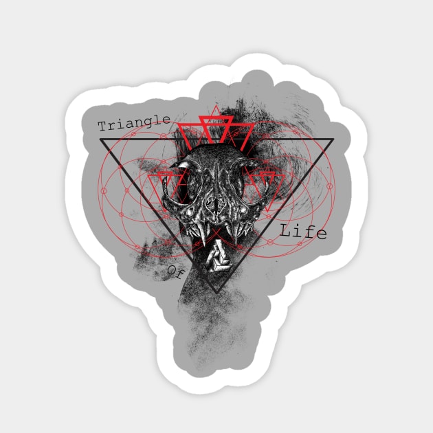 Triangle of life - Secret - Sticker | TeePublic