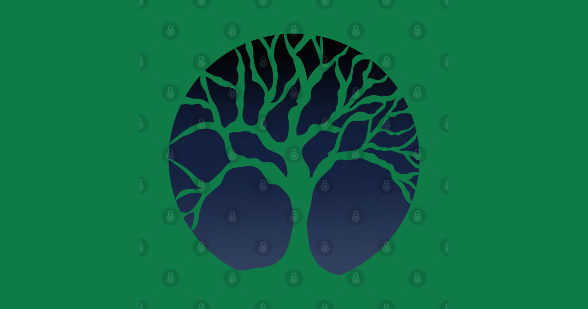 Tree of Life Negative Space - Tree Of Life - T-Shirt | TeePublic
