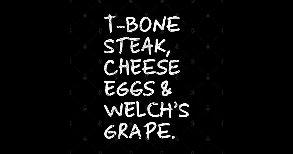 Guest Check - T-Bone Steak, Cheese Eggs, Welch's Grape - T Bone Steak Cheese Eggs Welchs Grape ...