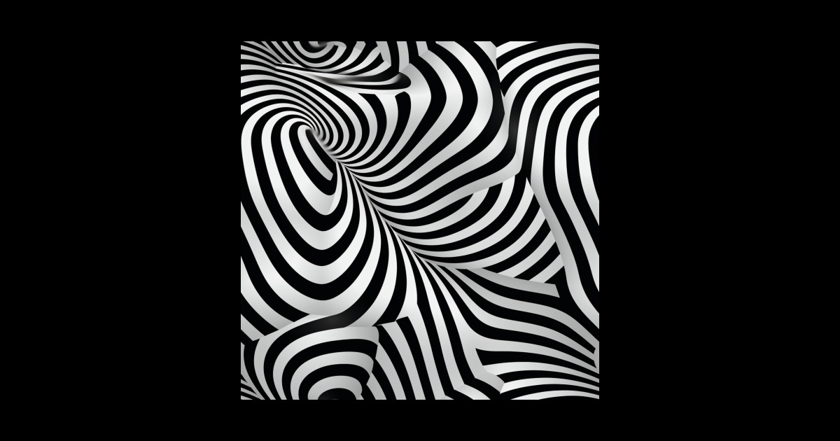 Op Art Dizzy Effect - OP Panek #1 - Op Art Tile - Posters and Art ...