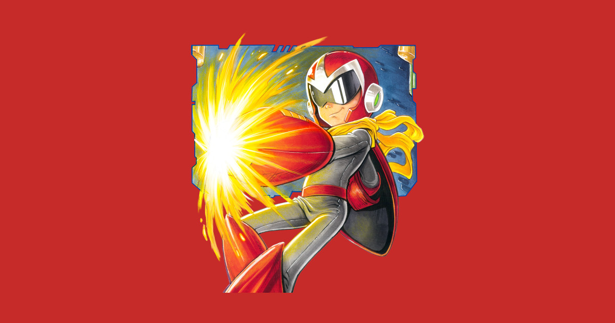 PROTO MAN - Protoman - T-Shirt | TeePublic