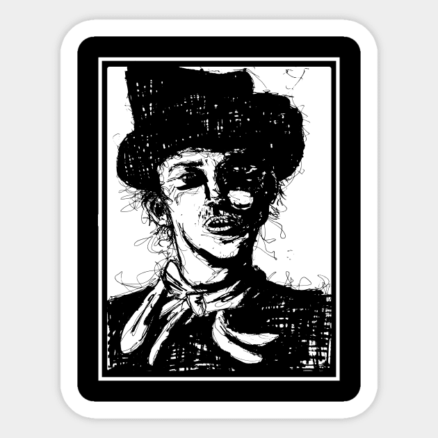 Gothic Sketch Portrait of Billy the Kid wild west outlaw - Billy The ...