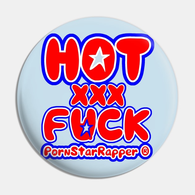 Pornstarrapper® Hot Xxx Fuck Front And Back Logo Xxx Pin Teepublic