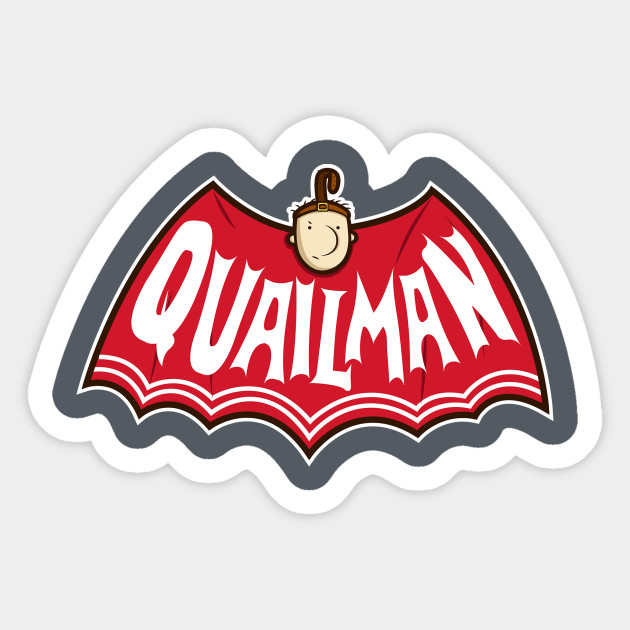 Quailman - Doug - Sticker | TeePublic