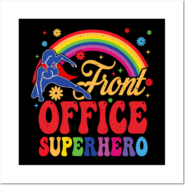 Front Office Superhero Secretary Administrative Assistant T-Shirt ltsp ...