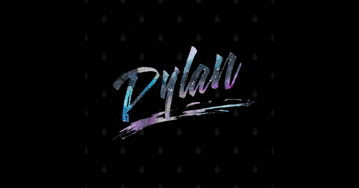 Galaxy Stars - Dylan - Dylan - Sticker | TeePublic