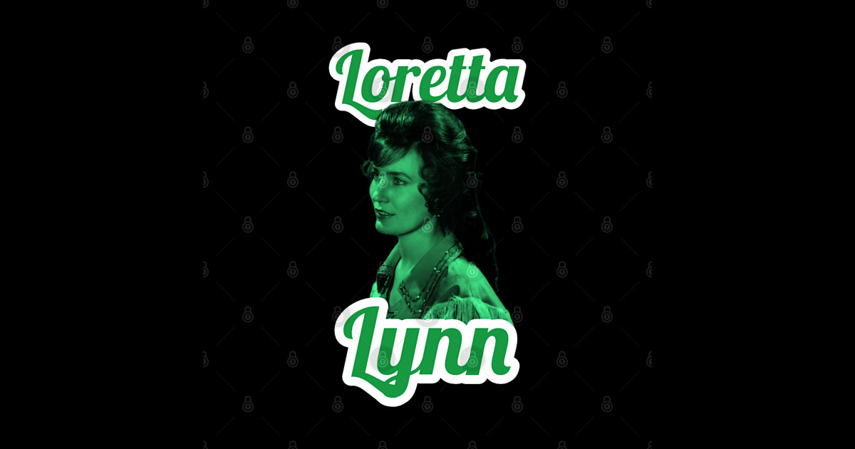 Loretta Lynn - Loretta Lynn - Sticker | TeePublic