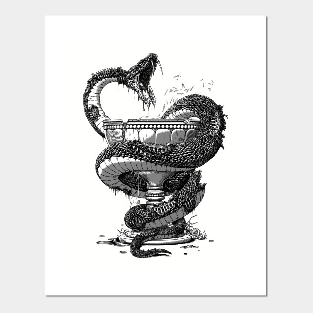 Undead Pharmacy - Snake Zombie - Posters and Art Prints | TeePublic
