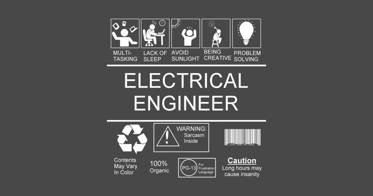 Electrical Engineer - Engineer - Sticker | TeePublic