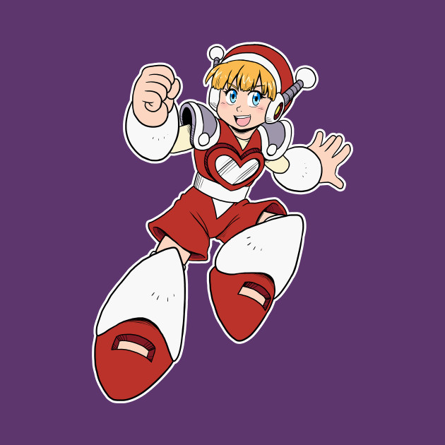 ARMOR ROLL - Mega Man - T-Shirt | TeePublic