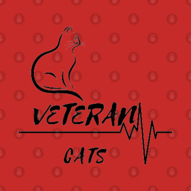 Veteran Cats - Veteran - T-Shirt | TeePublic