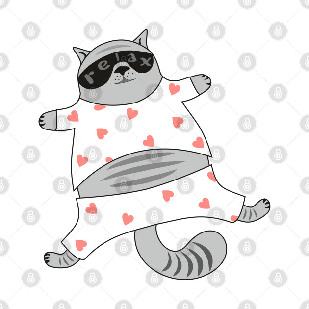 Relaxed Cat - Pop Culture - T-Shirt | TeePublic
