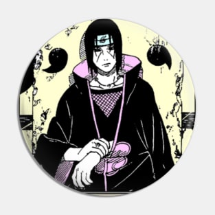 Itachi Uchiha Sharinggan Naruto Anime Pins and Buttons for Sale | TeePublic